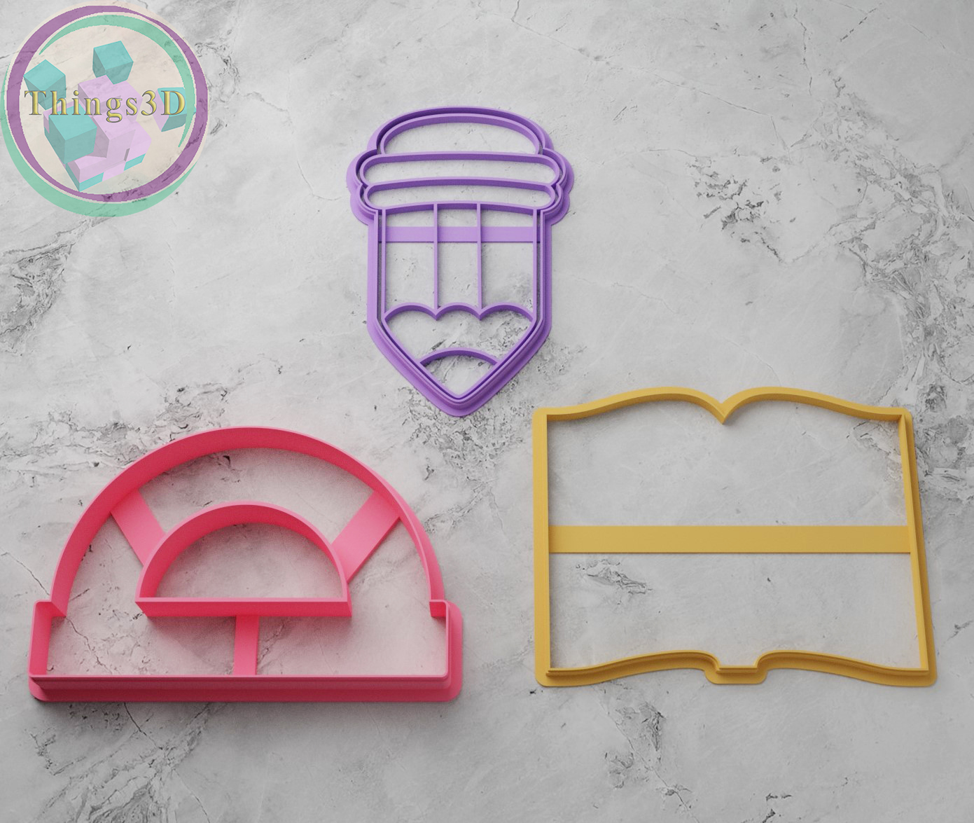 SCHOOL COOKIE CUTTER KIT - Crazy Cutters